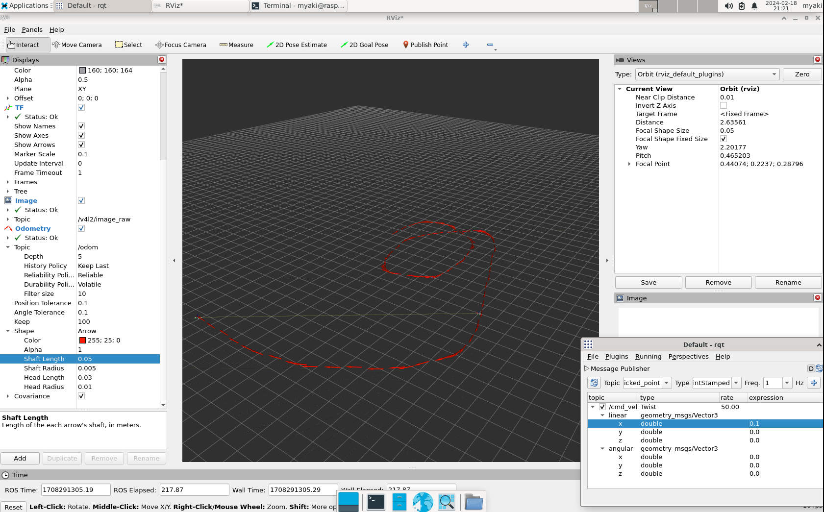 Week3: Redo Wiring & Odometry & Communication - PIAGV